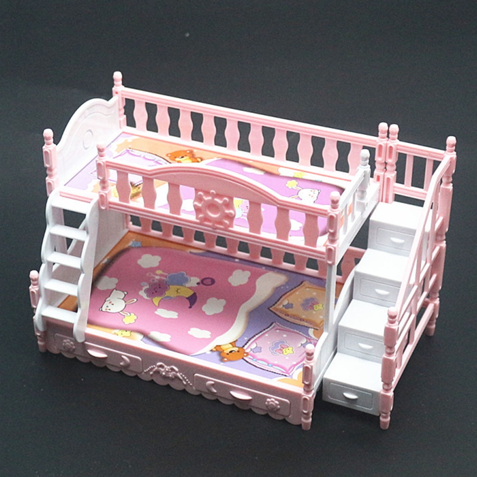 Biplut Pretend Play Toy Fun Realistic Plastic Cute Doll House Furniture ...
