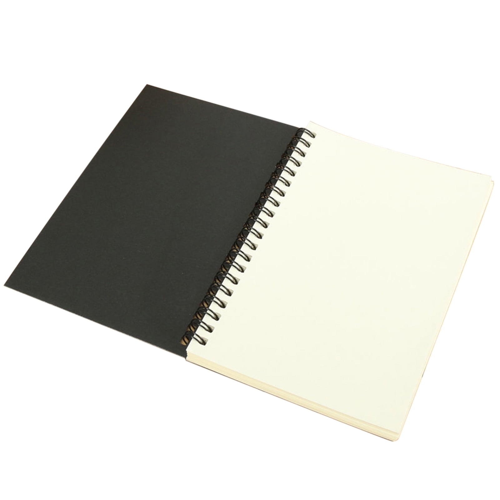 Biplut Retro Kraft Spiral Binding Blank Graffiti Sketchbook Notebook ...