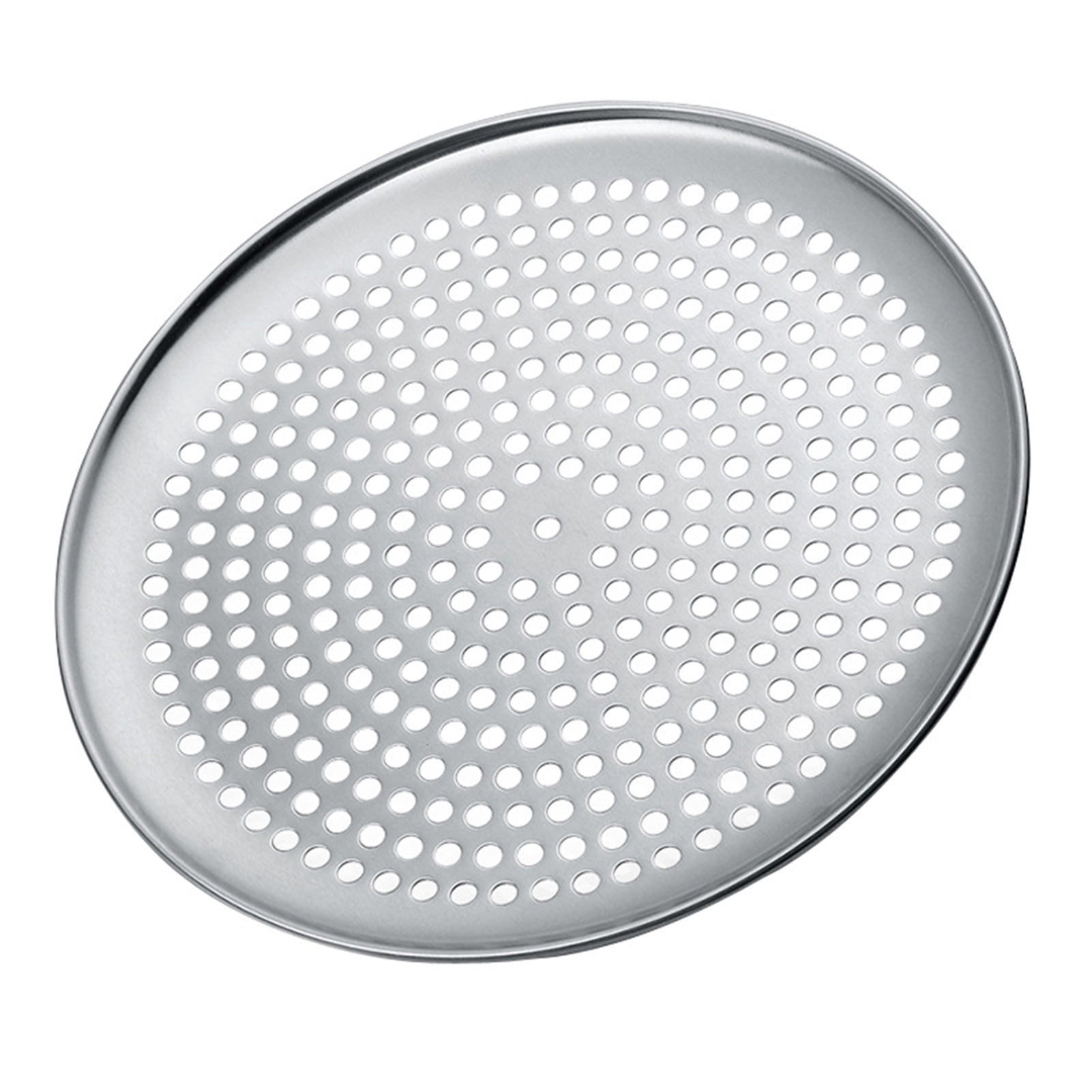 Biplut Round Aluminum Alloy Non-stick Crisper Pizza Pan Bakeware Tray ...