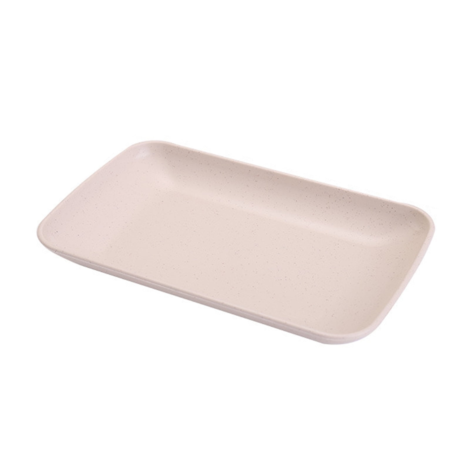 Biplut Serving Plate Food Grade Stackable Plastic Nordic Style Table ...