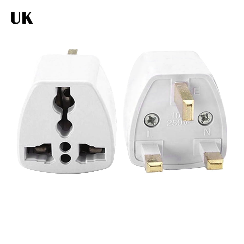 Biplut World Travel US EU UK to Europe Canada AC Power Plug Adapter ...
