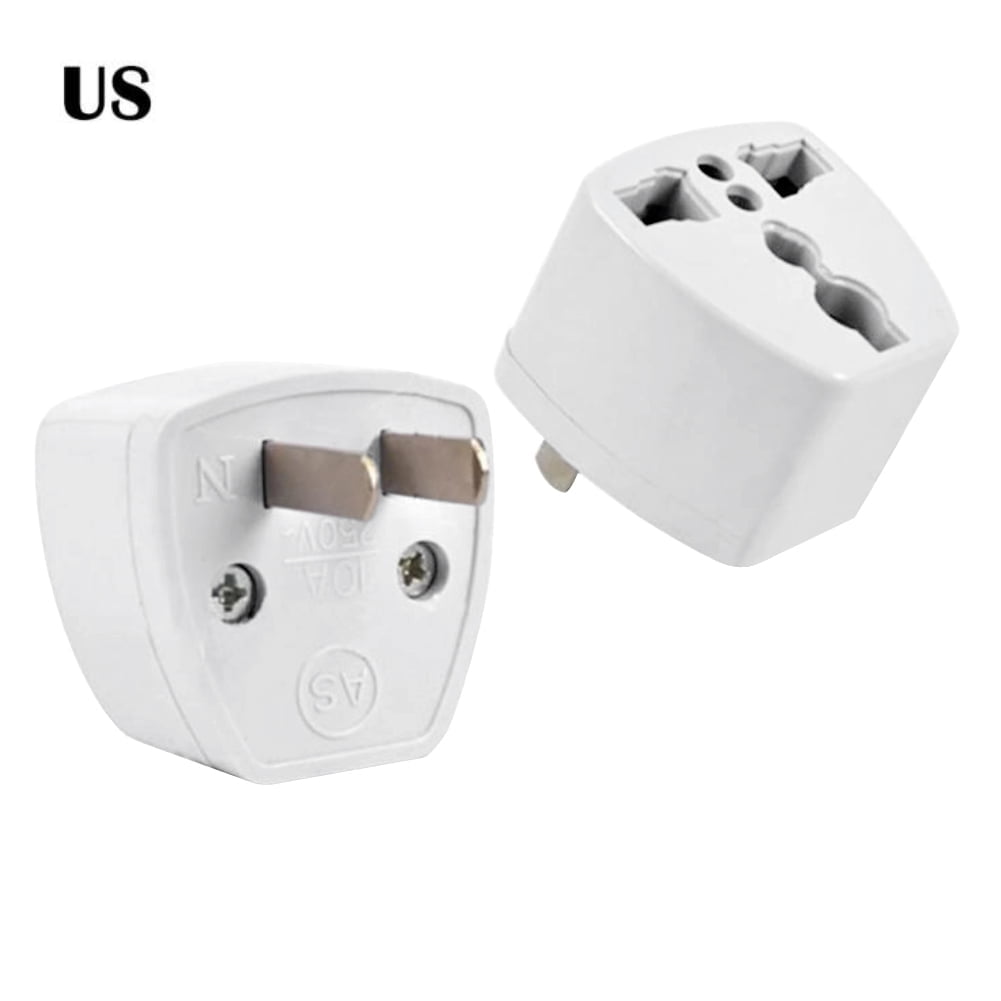 Biplut World Travel US EU UK to Europe Canada AC Power Plug Adapter ...