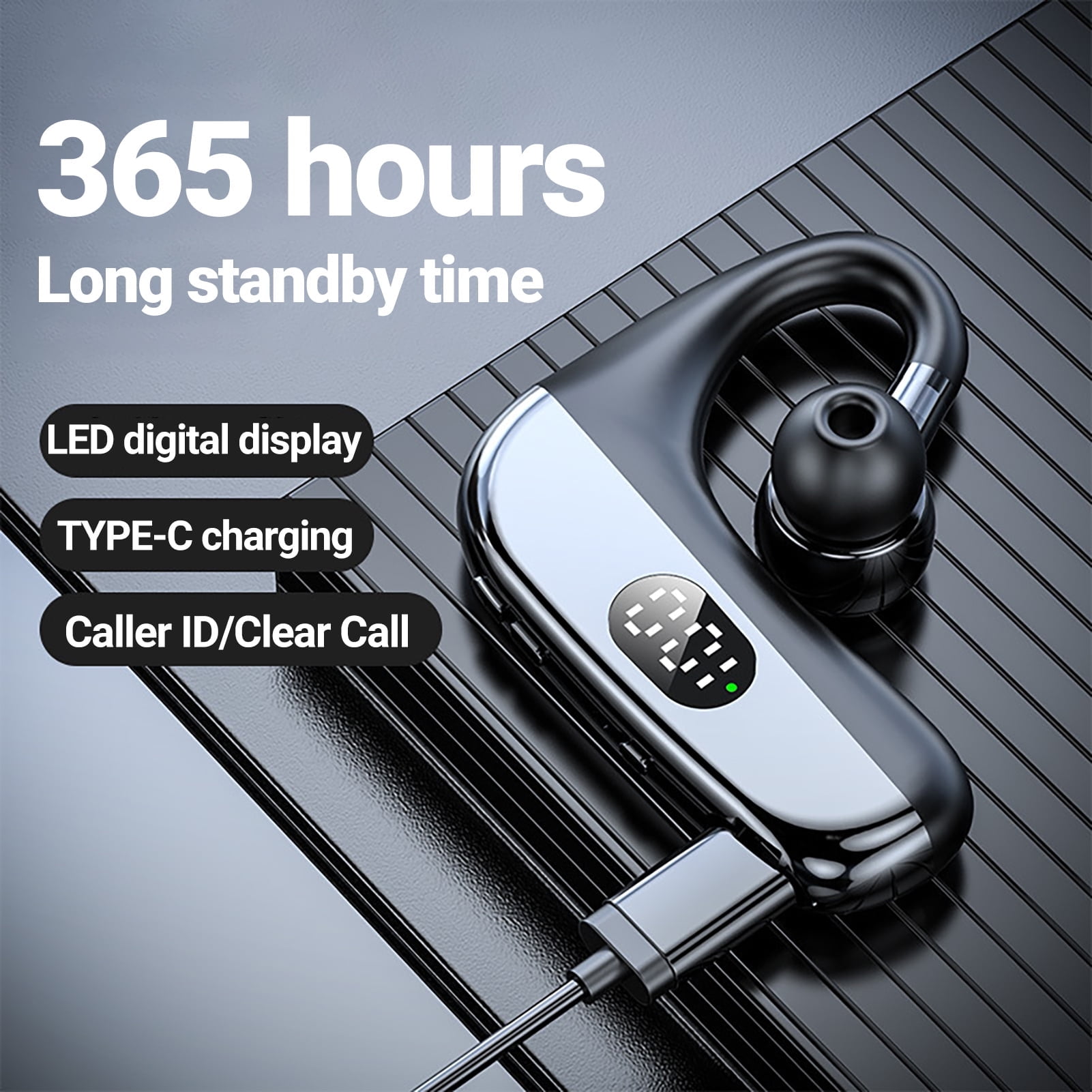 Biplut Z3 Bluetooth-compatible Earphone Digital Display Long Battery ...