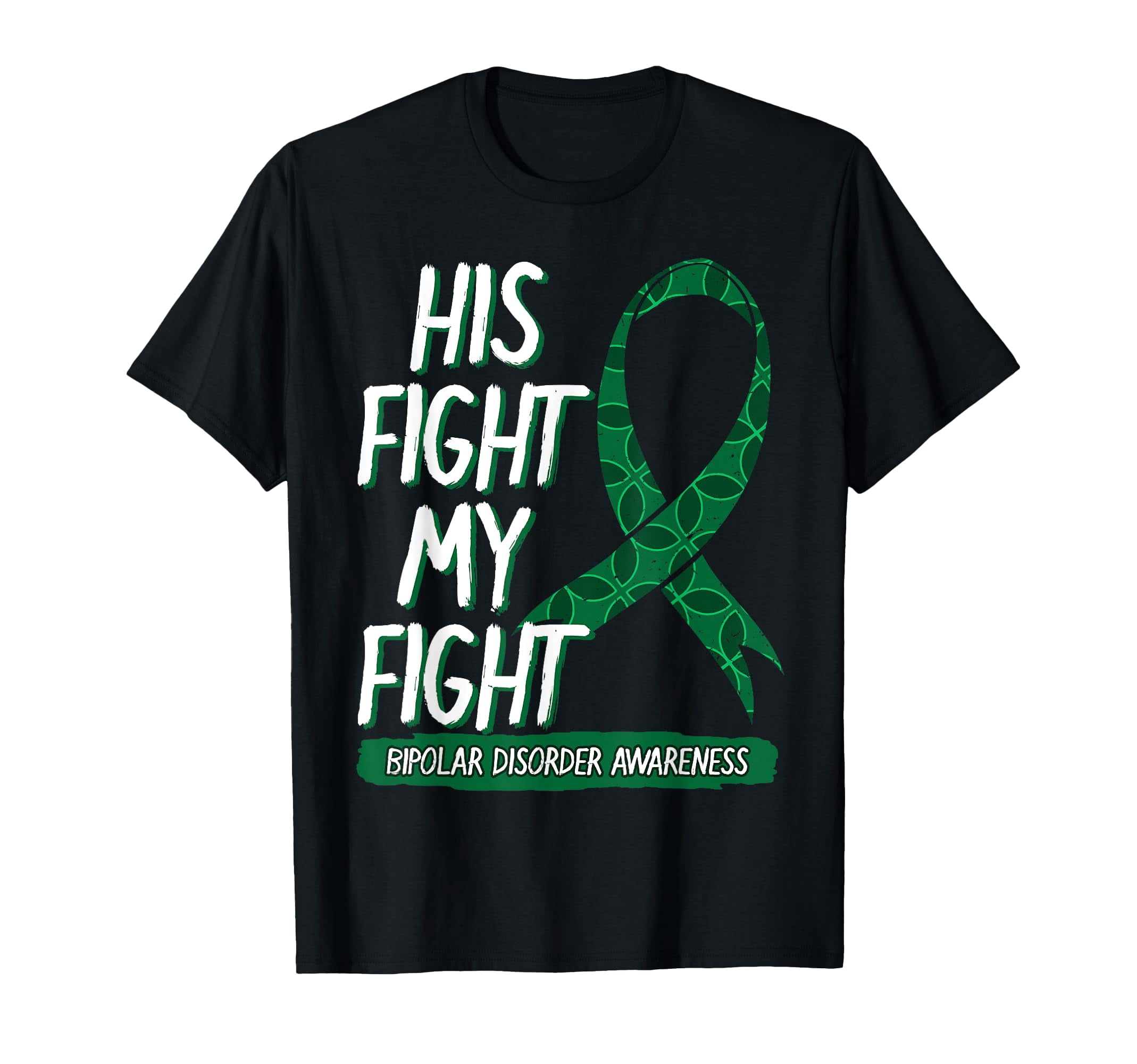 Bipolar Disorder Awareness Green Butterfly T-Shirt - Promote Mental ...