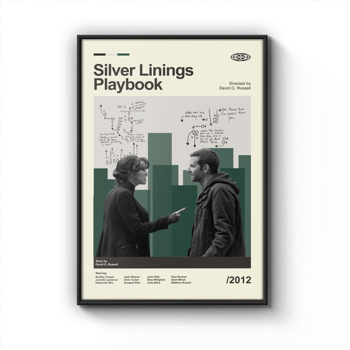 Bipolar Romance Garbage Bag Lining Playbook Minimalist Black and White ...