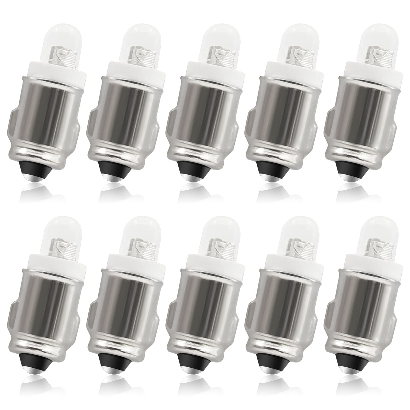 Biqing 10X BA7S Dashboard STF9 Light LED Bulbs, 12V BA7S Instrument LED ...