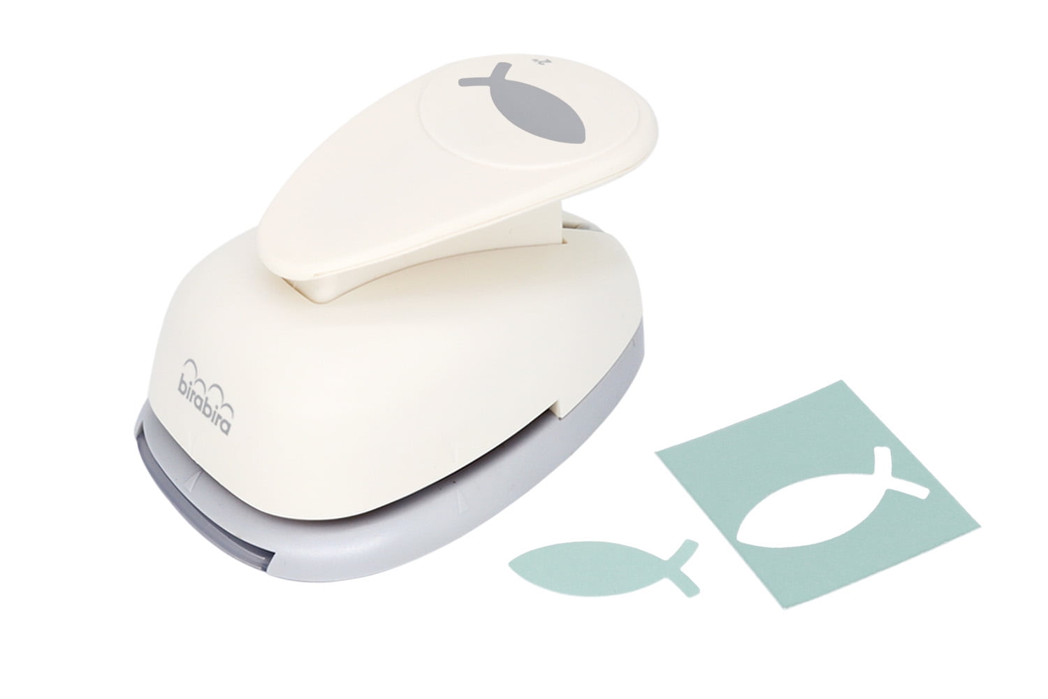 Bira Craft 2 Inch Fish Symbol Shape Paper Punch, Decorative Craft for ...