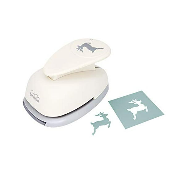 Bira Craft 2 inch Reindeer Lever Action Craft Punch Christmas Punch for ...