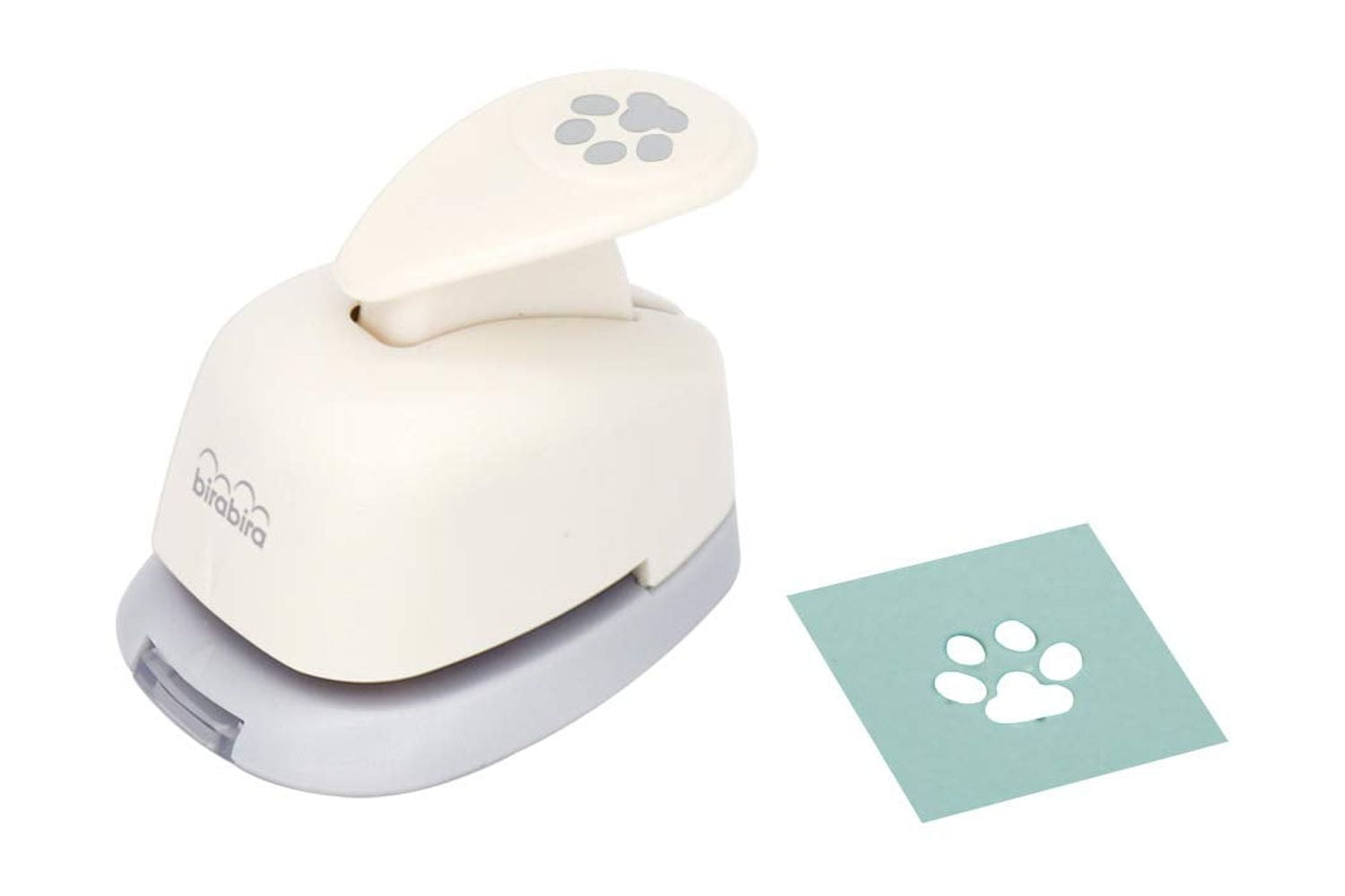 Bira Craft 3/8 inch MFF30 Paw Shape Lever Action Craft Punch for Paper ...