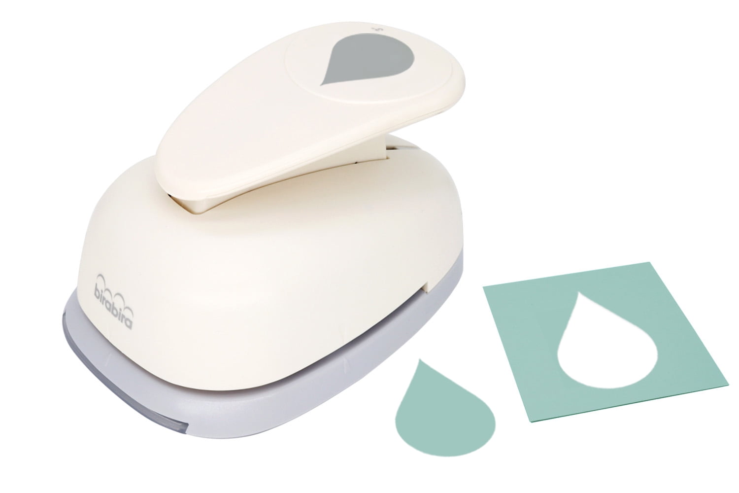 Bira Craft 3 inch Tear Drop Droplets Lever Action Craft Punch for Paper ...