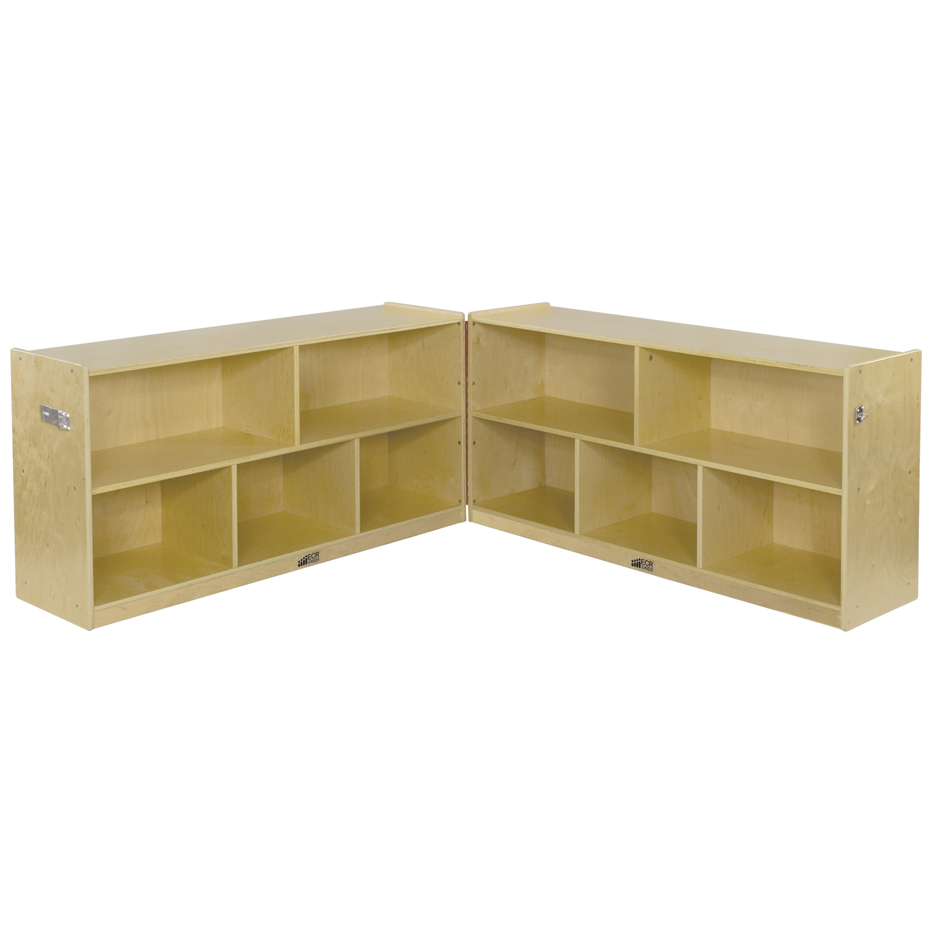 Birch 5-Compartment Fold and Lock Cabinet 24in H - Walmart.com