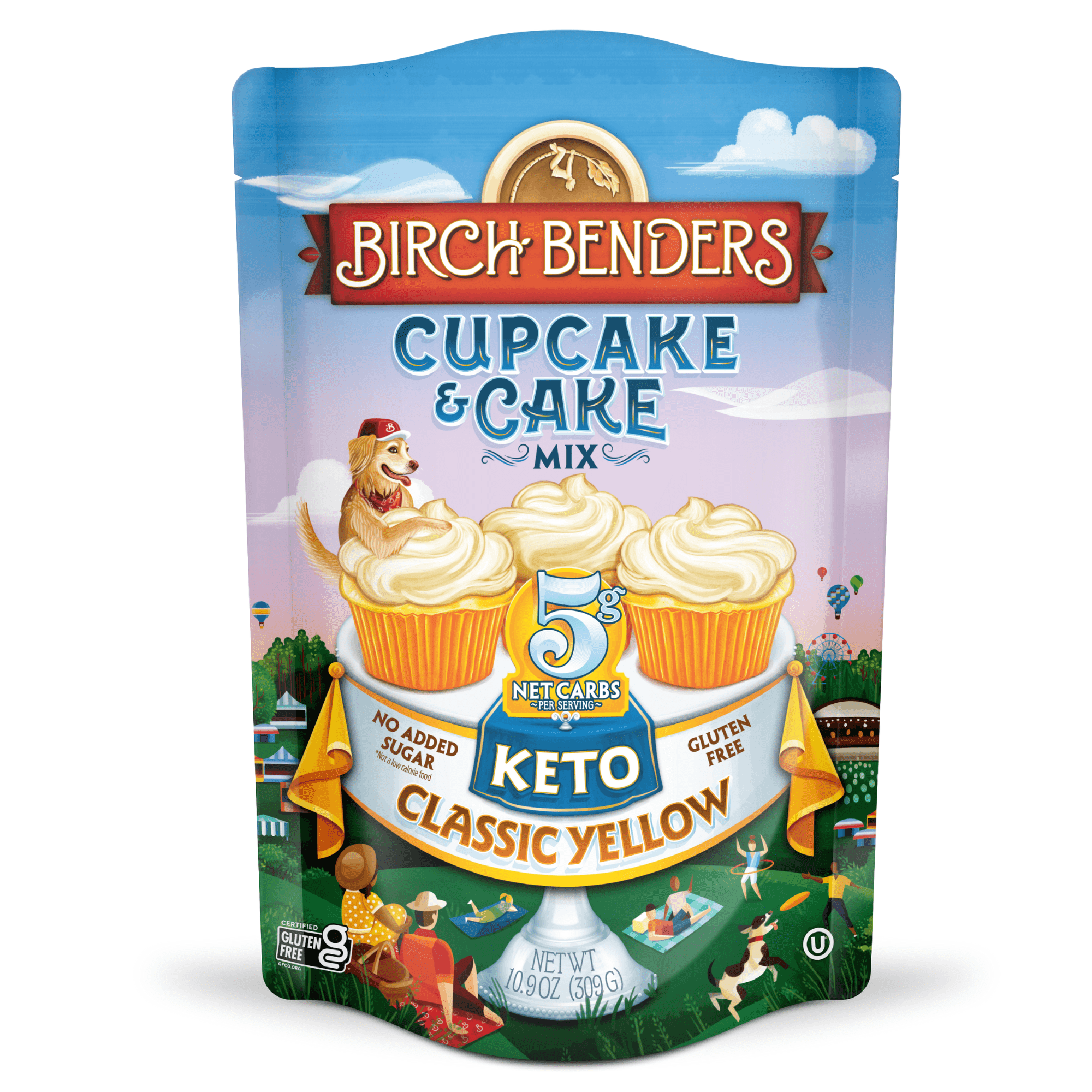 Birch Benders Keto Classic Yellow Cake Mix, 10.9oz - Walmart.com