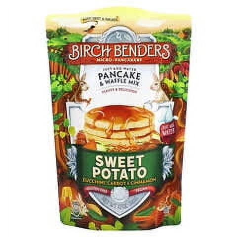 Birch Benders, Pancake & Waffle Mix, Sweet Potato, 12 oz (340 g) Pack ...