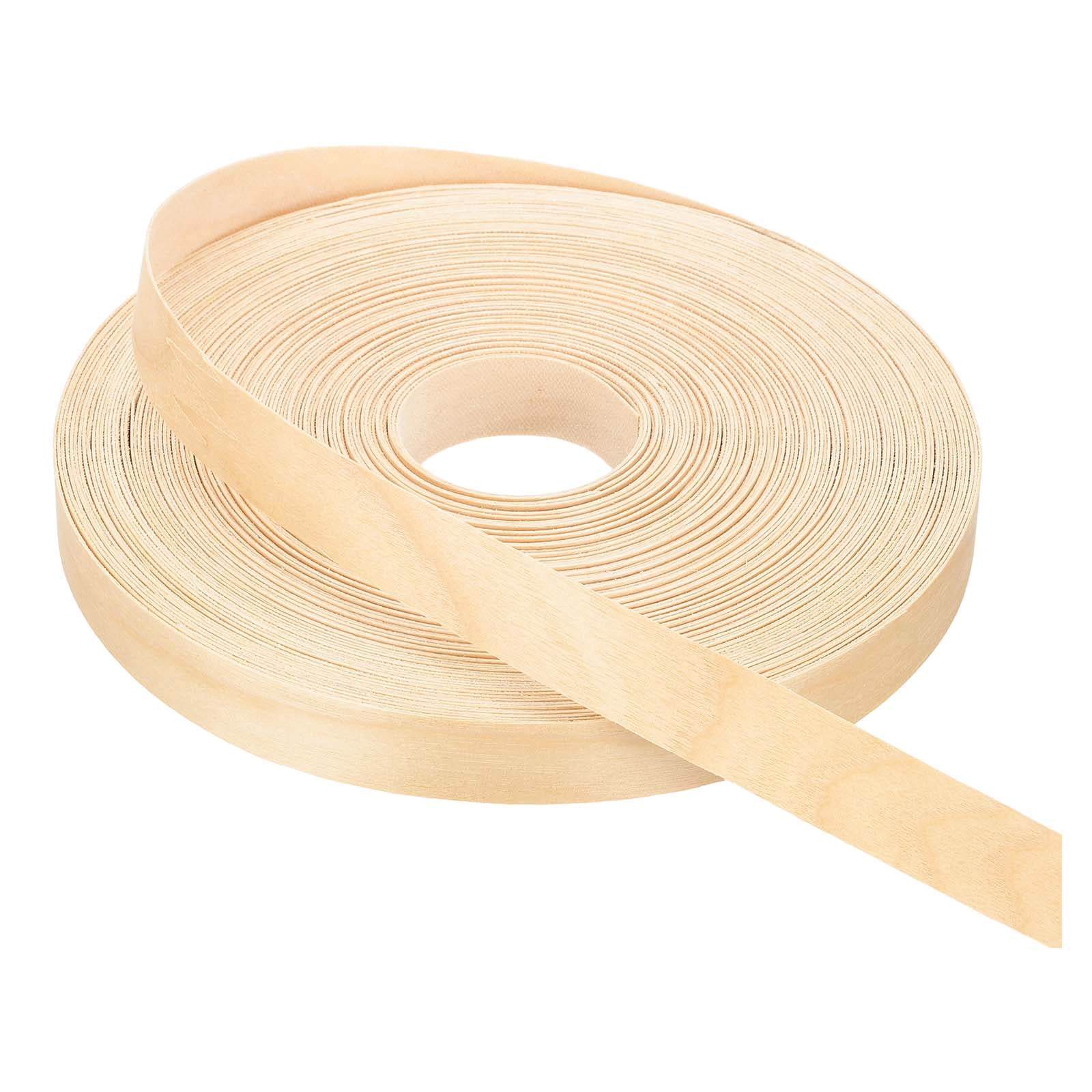 Uxcell Edge Banding, Wood Veneer Tape Pre-glued Plywood Edge Banding ...