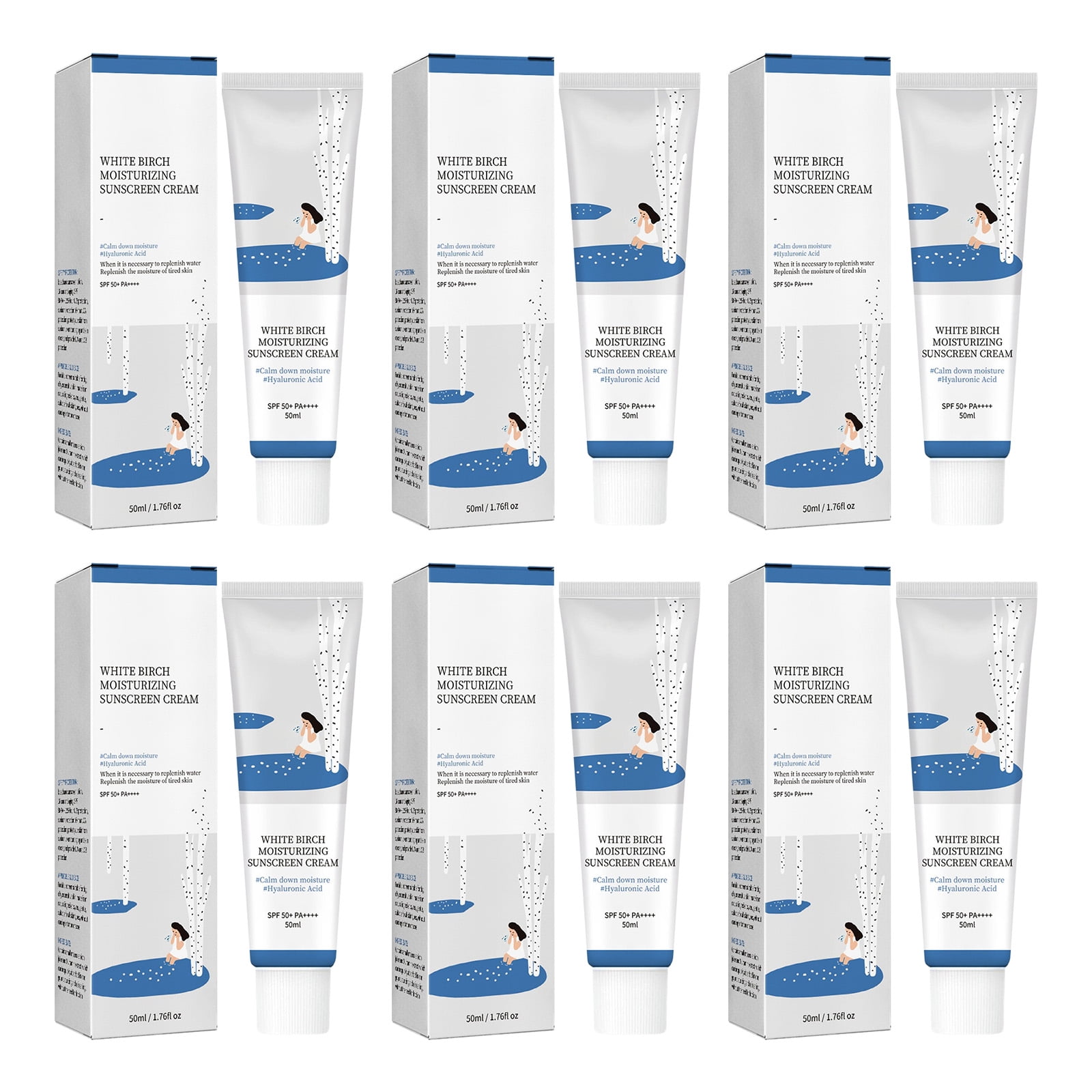 Birch Juice Sunscreen (Spf50+ Pa+++) | UV Protection, No White Cast ...