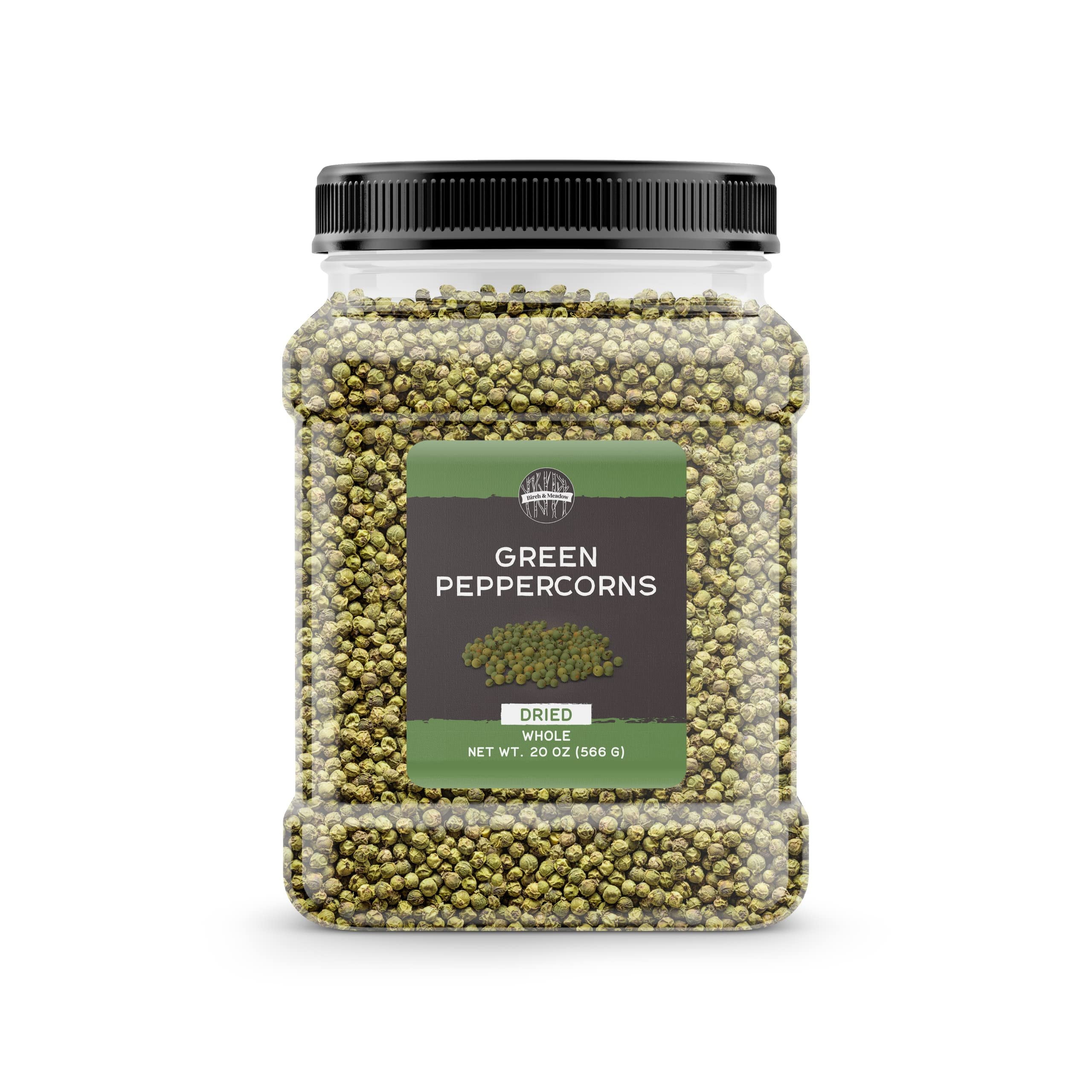 Birch & Meadow 1.25 lb of Green Peppercorns, Fresh & Mild Flavor, Whole ...