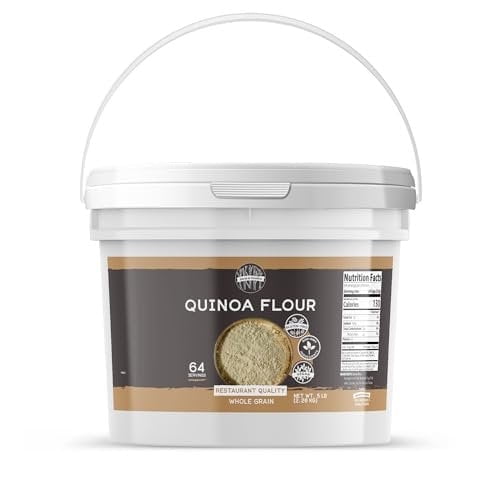 Birch & Meadow 1 Gallon of Quinoa Flour, Nutritional, Gluten-Free Flour ...