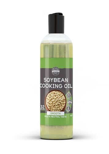 Birch & Meadow 16 fl oz of Soybean Cooking Oil, Mild & Neutral Taste ...