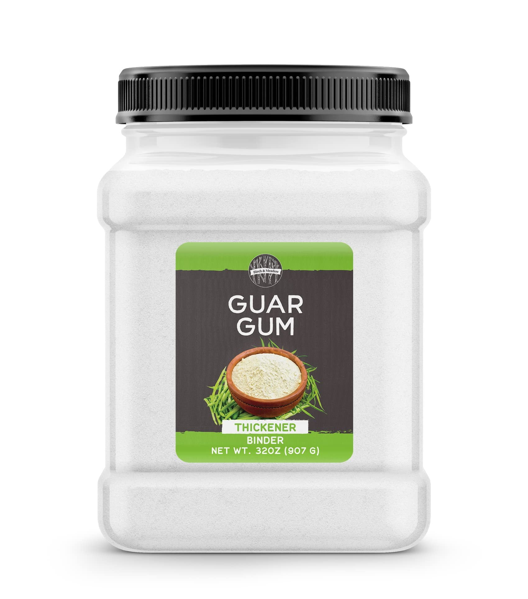 Birch & Meadow 2 lb of Guar Gum, Thickener & Binder, Cooking & Baking ...