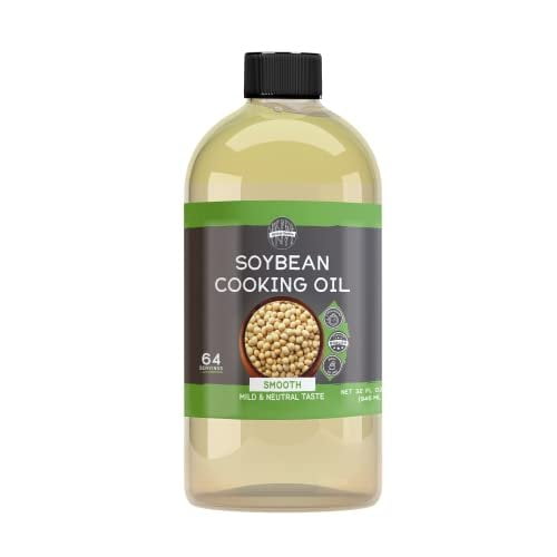 Birch & Meadow 32 fl oz of Soybean Cooking Oil, Mild & Neutral Taste ...