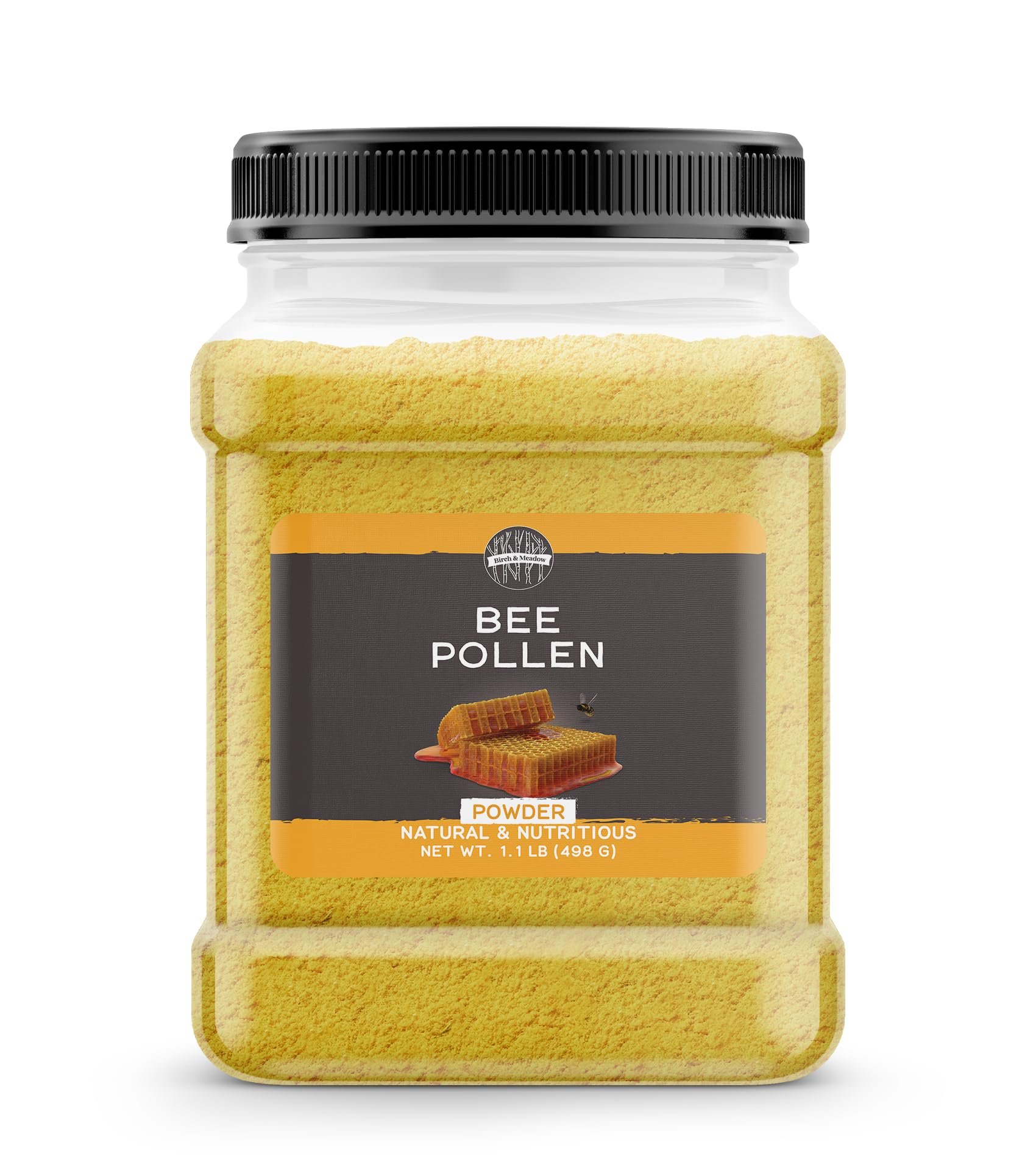 Birch & Meadow Bee Pollen Powder, Natural & Nutritious, Slightly Sweet ...