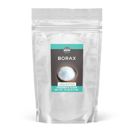 Birch & Meadow Borax, Bulk Size, Unscented, Laundry & Cleaning Additive ...