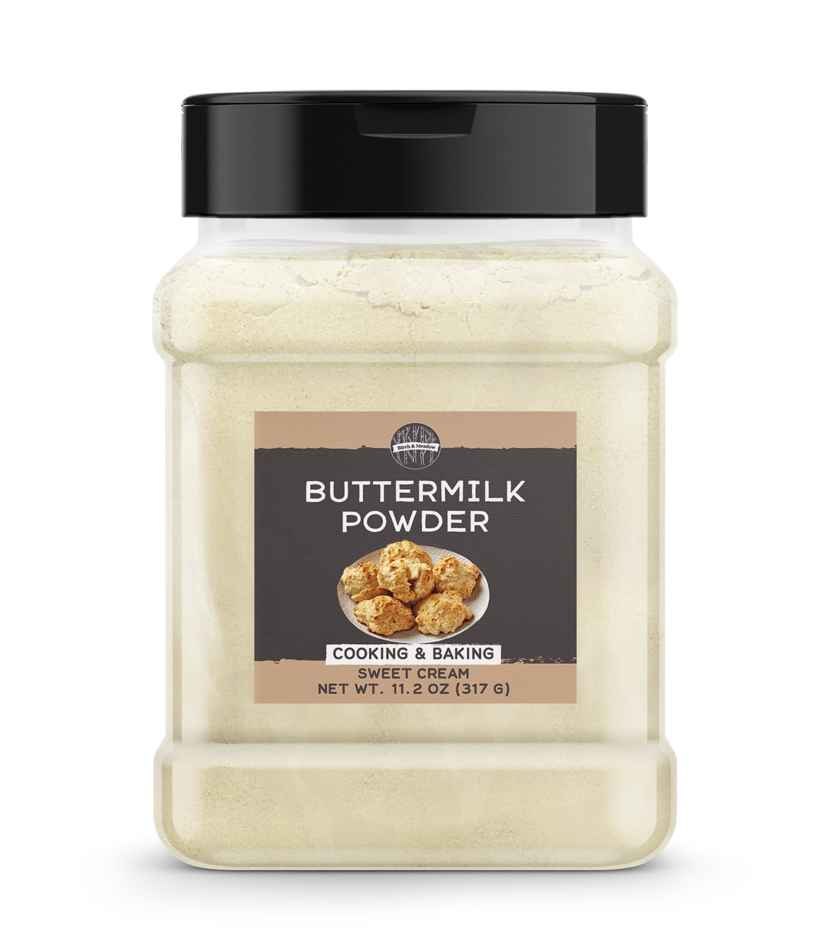 Birch & Meadow Buttermilk Powder, 11.2 oz, Made From Sweet Cream ...