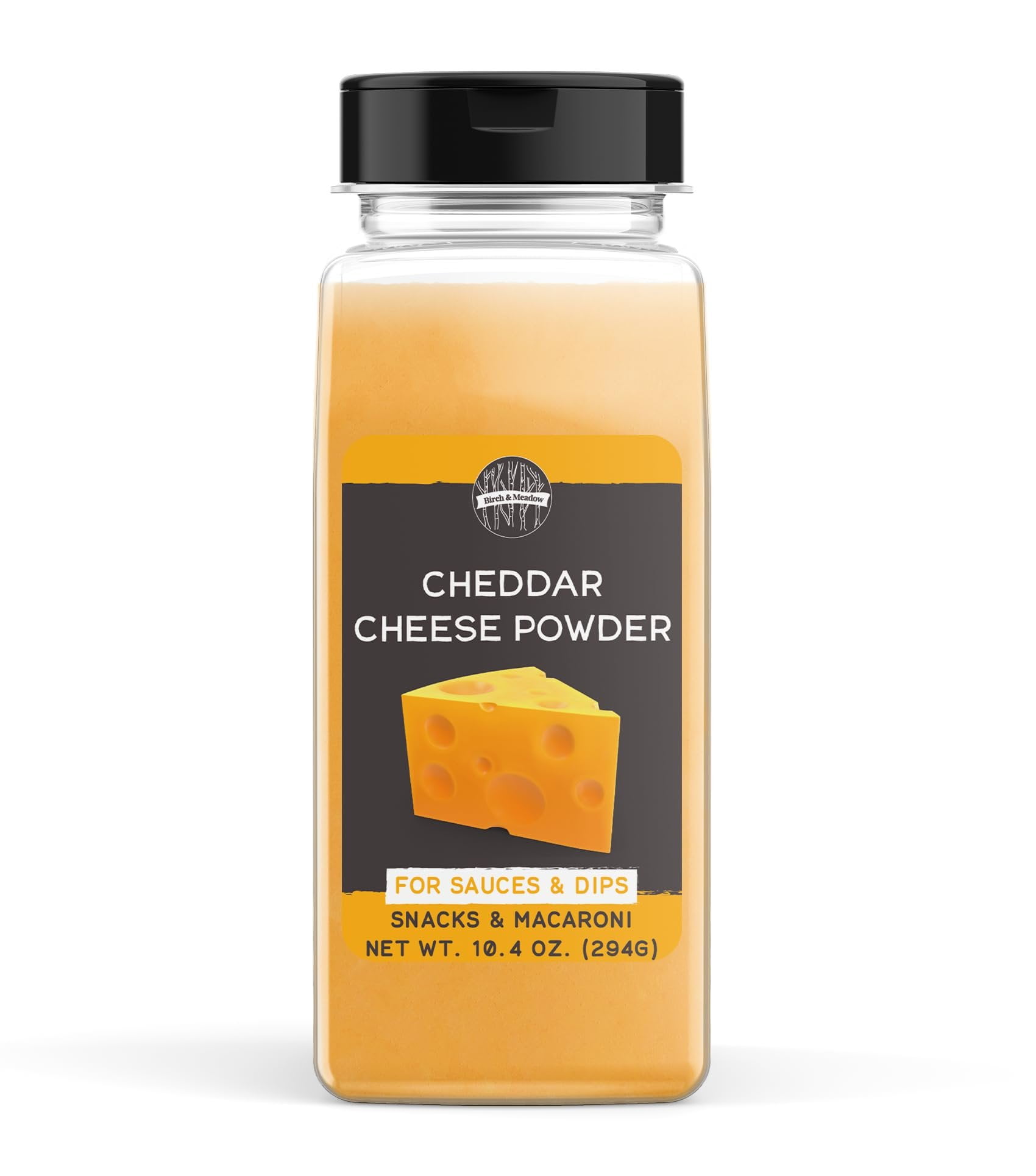 Birch & Meadow Cheddar Cheese Powder 2 Cups, Macaroni & Cheese, Sauces ...