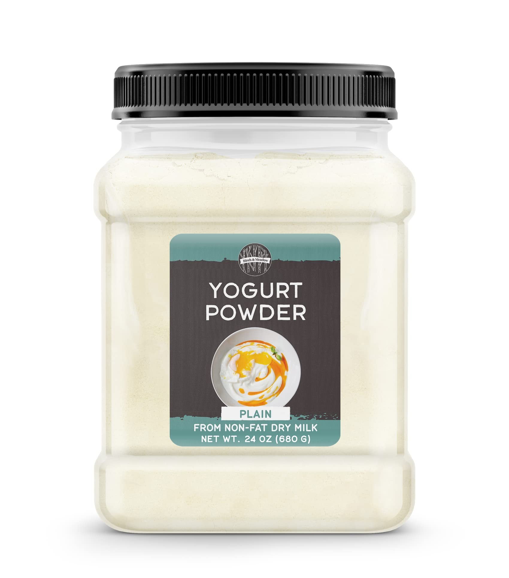 Birch & Meadow Yogurt Powder, 1.5 lb, Made from Non-fat Dry Milk ...
