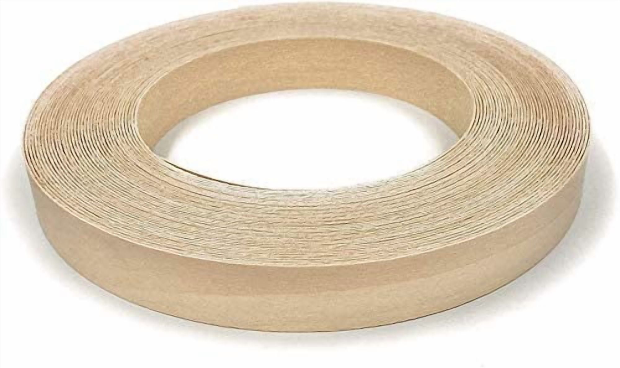 Birch Preglued 1 1/8" X 50' Roll, Wood Veneer Edge Banding, Flexible ...