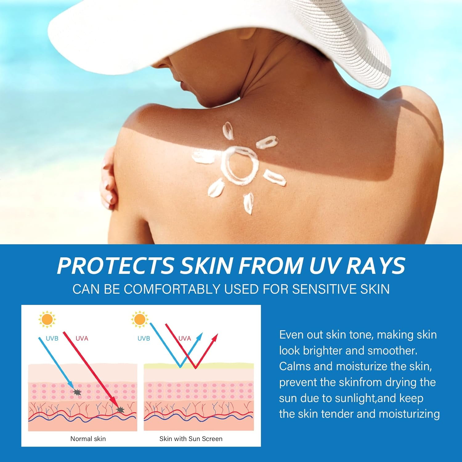 Birch Sap Moisturizing Sunscreen (SPF50+ PA++++) - SPF 50 UVA/UVB ...