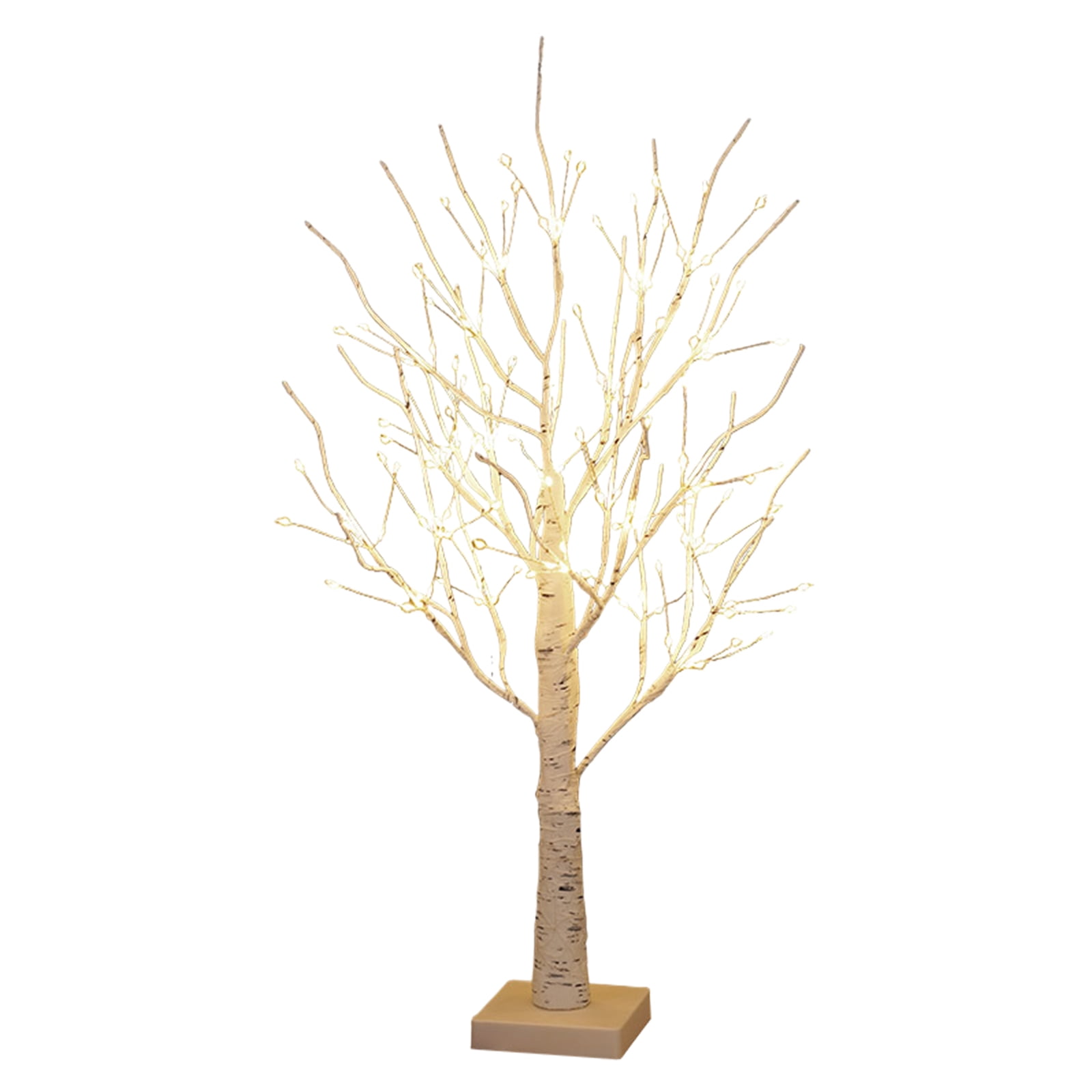 Birch Tree with LED Lights,Warm Fairy Lighted White Birch Tree with 144 ...
