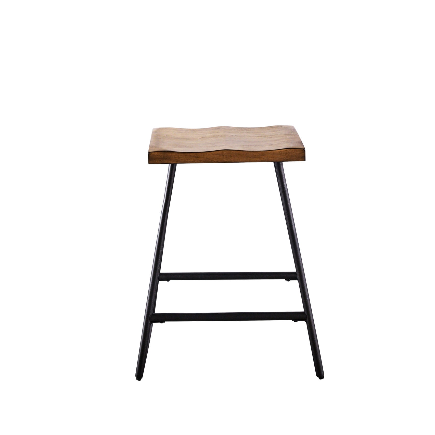 Birch Veneer Sled Base Stools (Set of 2) - Enhance Dining Experience at ...