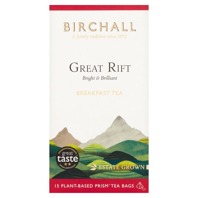 Birchall Great Rift Breakfast Blend - 15 Prism Tea Bags 15 per pack 46 ...