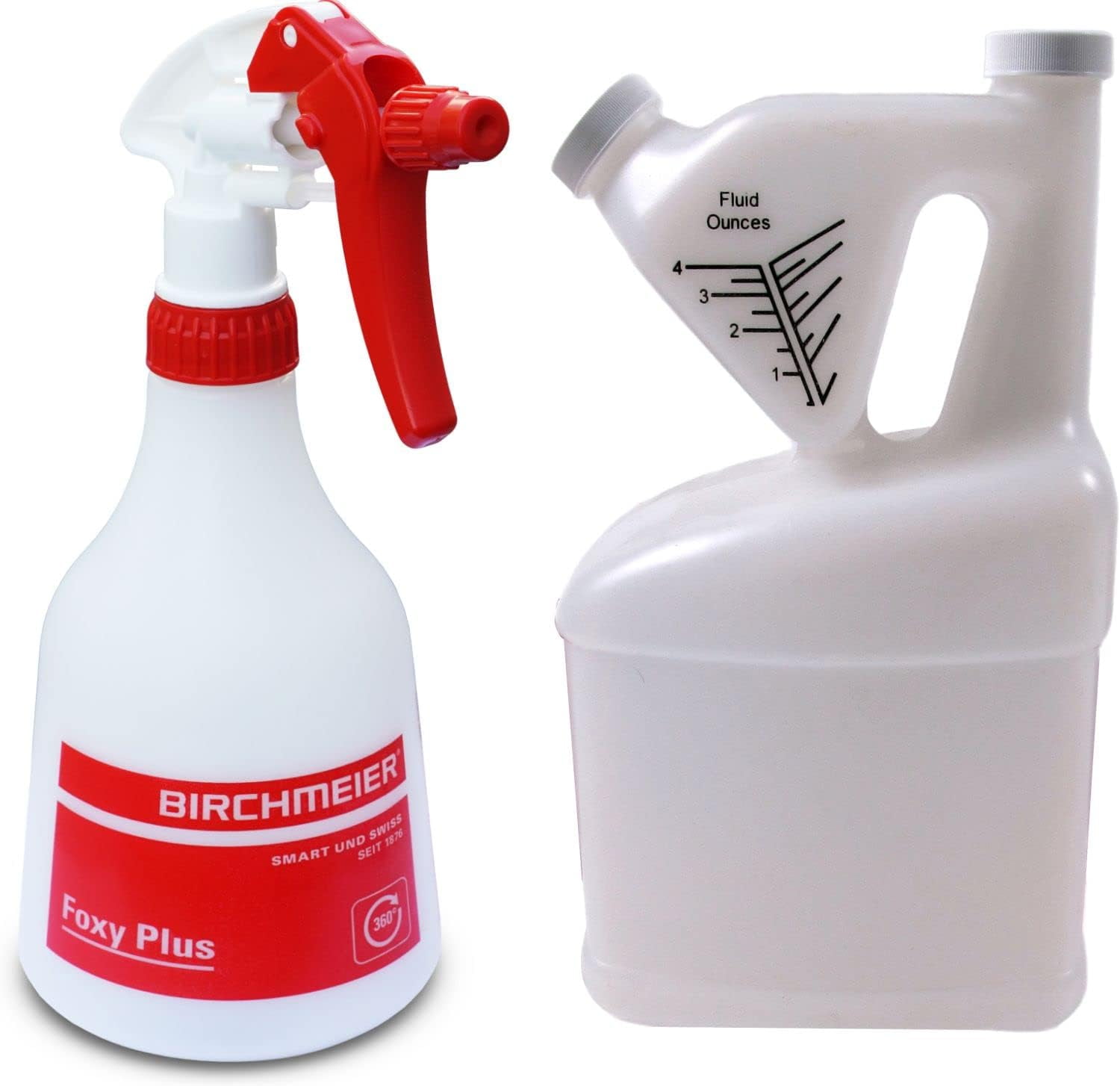 Birchmeier Foxy Plus 360° Hand Sprayer with Tip N' Measure 1/2 Gallon ...