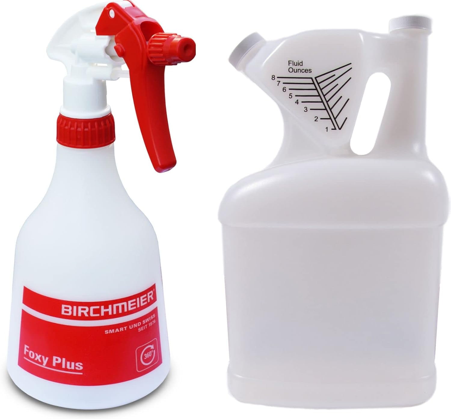 Birchmeier Foxy Plus 360° Hand Sprayer with Tip N' Measure 1 Gallon ...