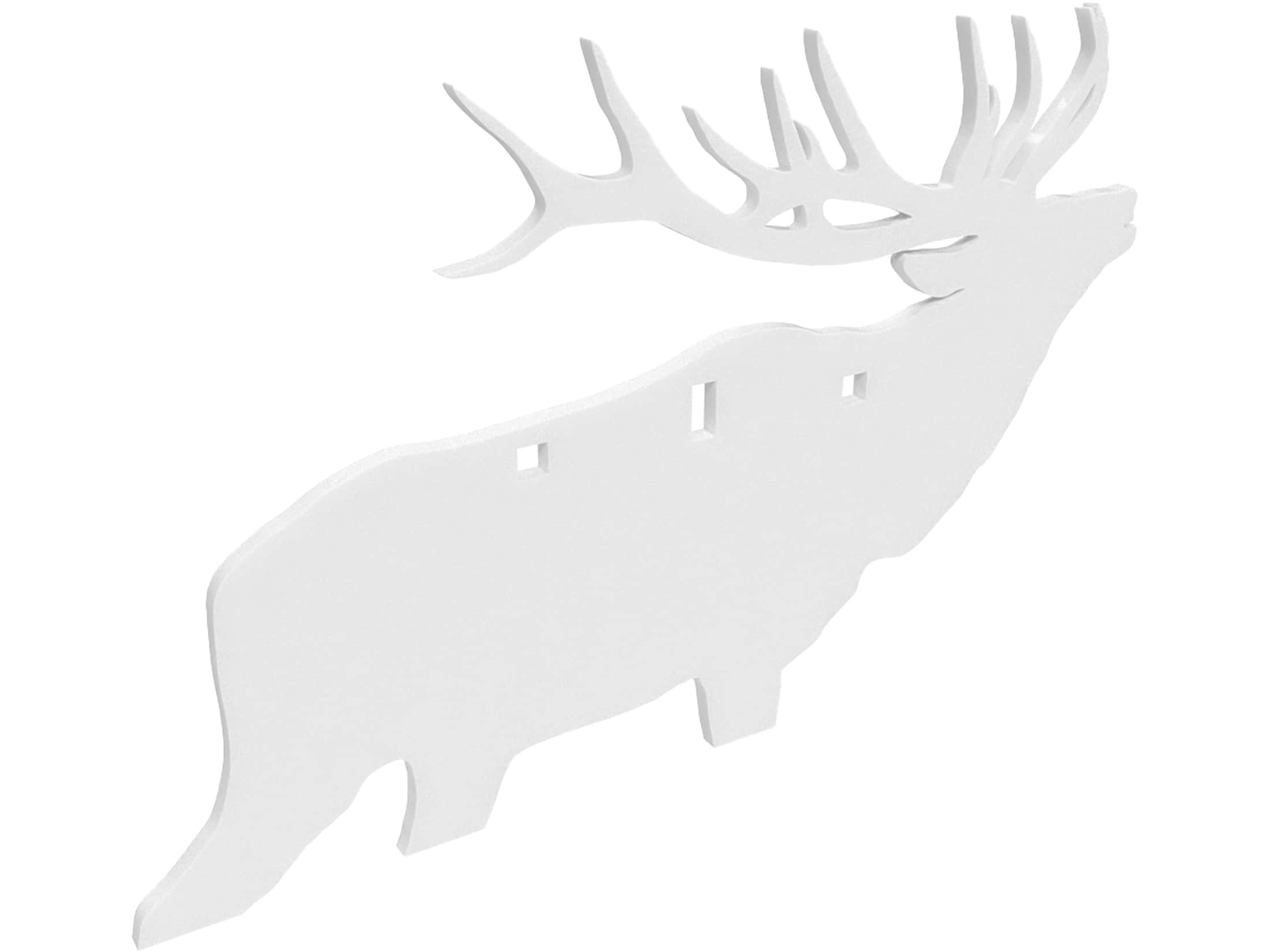 Birchwood Casey AR500 Steel Target Elk - Walmart.com