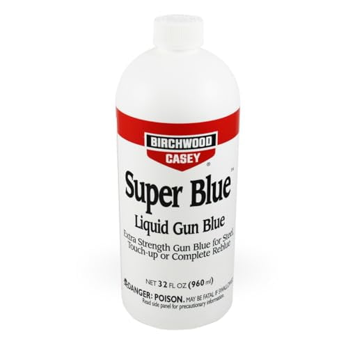 Birchwood Casey Super Blue Liquid Gun Blue with Double Strength Design ...