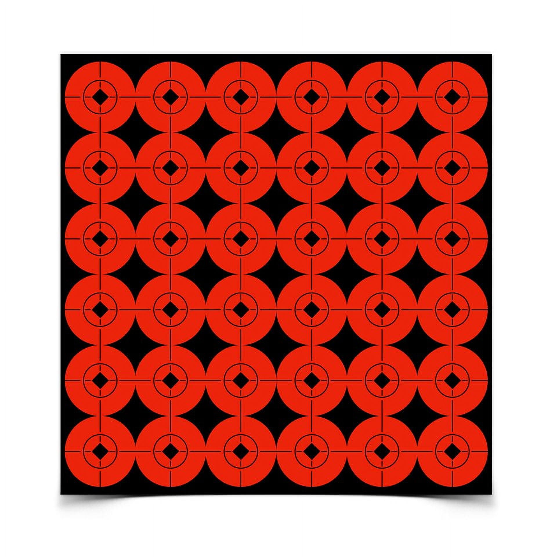 Birchwood Casey Target Spots Orange Bright High-Contrast Self-Adhesive ...