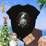 Bird And Rose Gothic Mirror Macabre Art Retro Unisex T Shirt up to 5XL ...