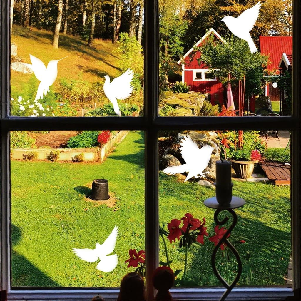 Bird Anti-Collision Decals, Decals Glass Door Protect and Save Bird ...
