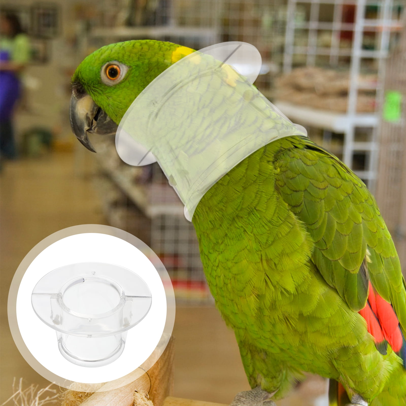 Bird Anti- bite Collar Parrot Neck Collar Elizabethan Bird Recovery ...