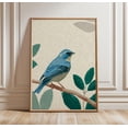 Bird Art Vintage Sparrow Illustration Neutral Nature Minimal Decor ...