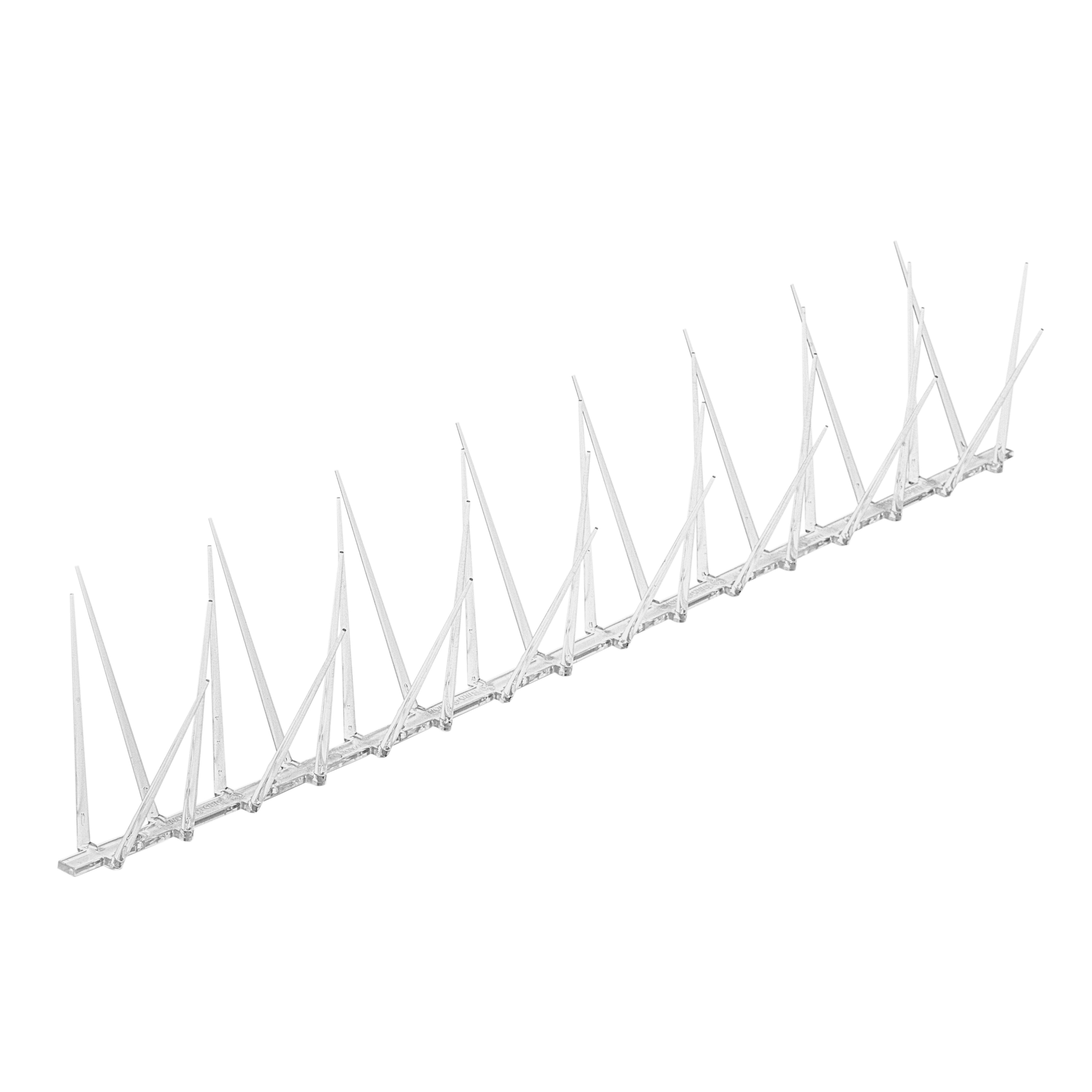 Bird B Gone Clear Plastic Enviro Spike Bird Deterrent, 24 feet ...