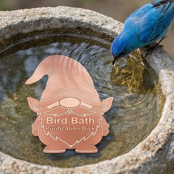 Bird Bath Copper Disk, 2026 New 0.6mm Reinforced 99.99% Pure Copper ...