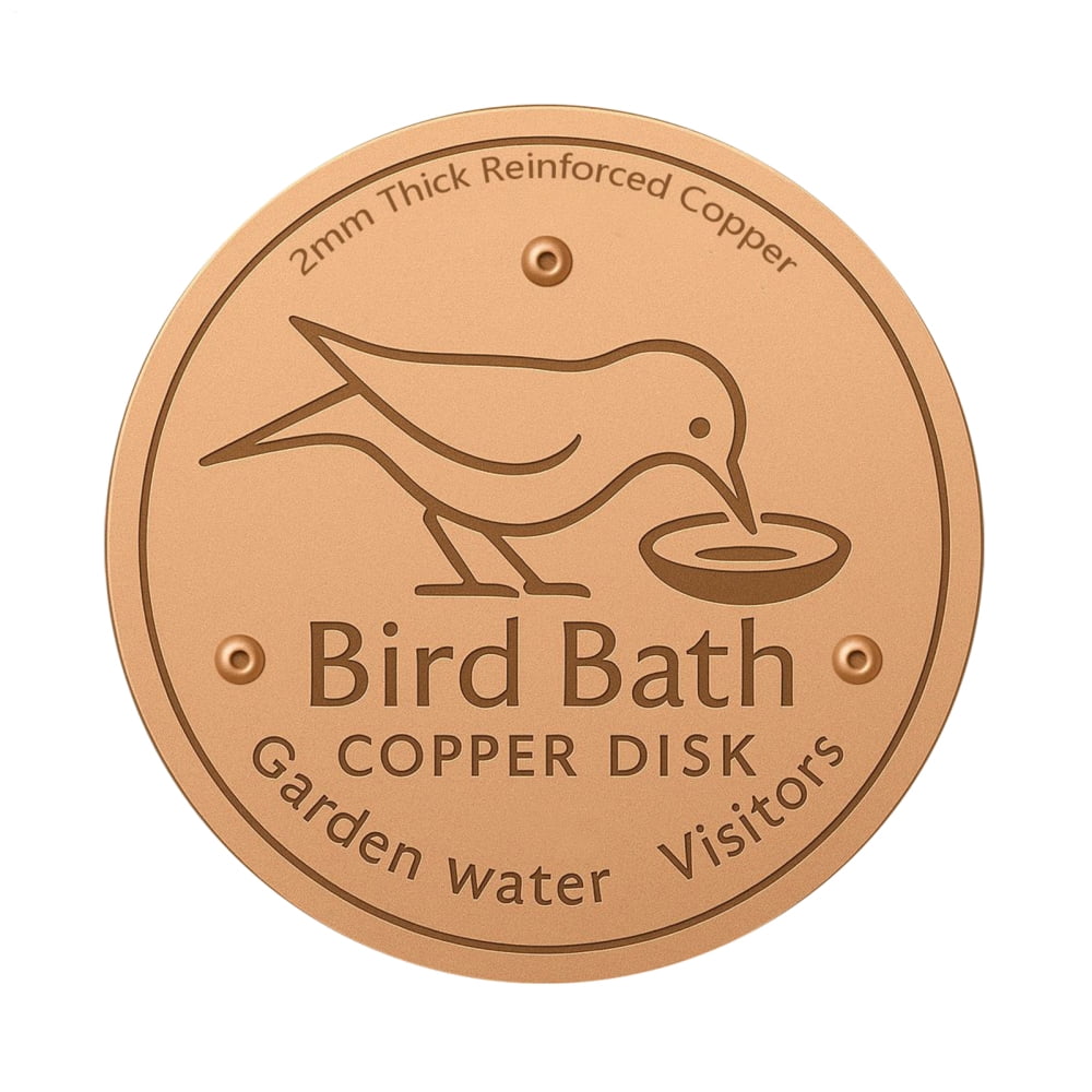 Bird Bath Disk Bath Disk Ornaments Feeder Accessories Triple-Point ...