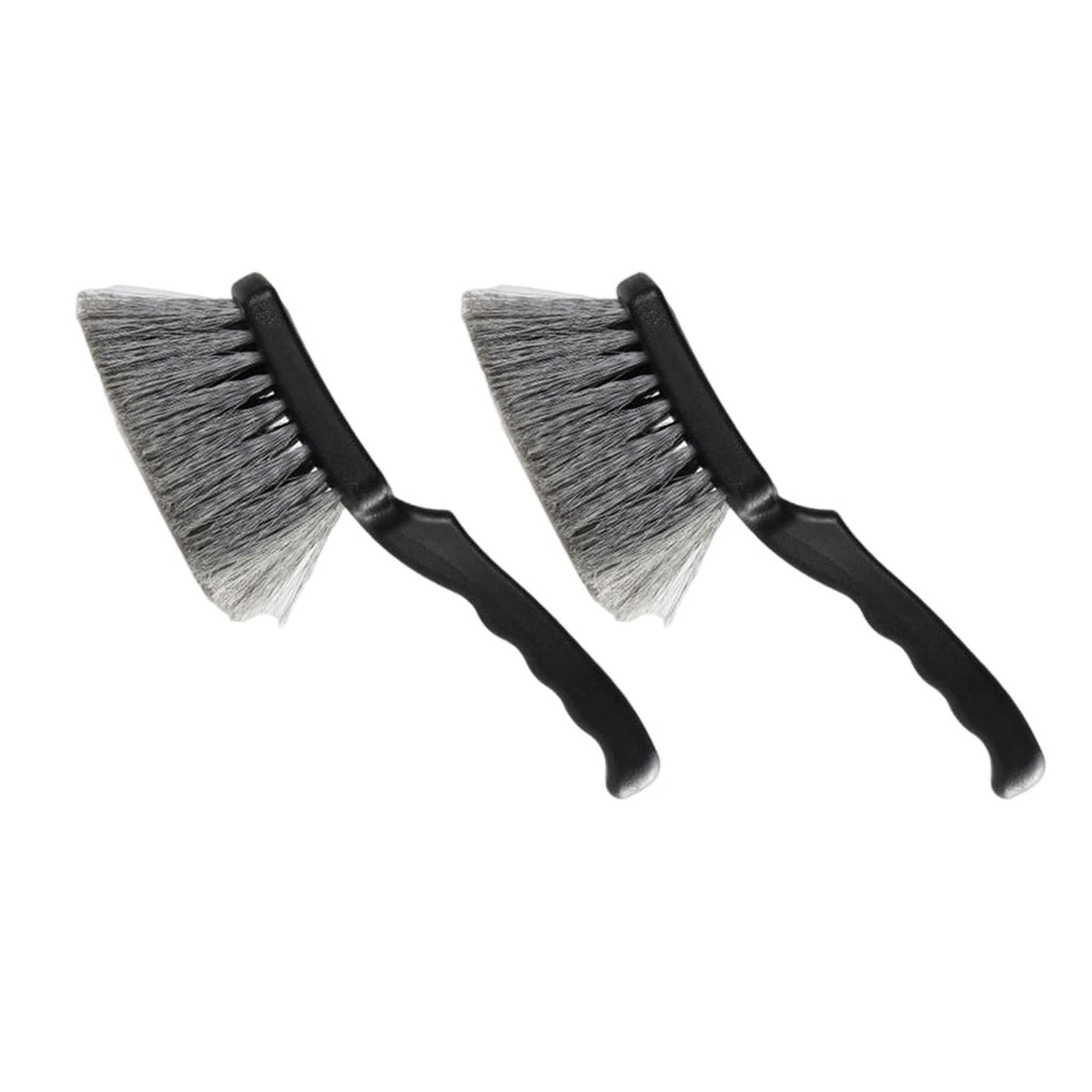 Bird Bath And Feeder Scrubber Brush PVC Fiber Bristles Comfortable Grip ...
