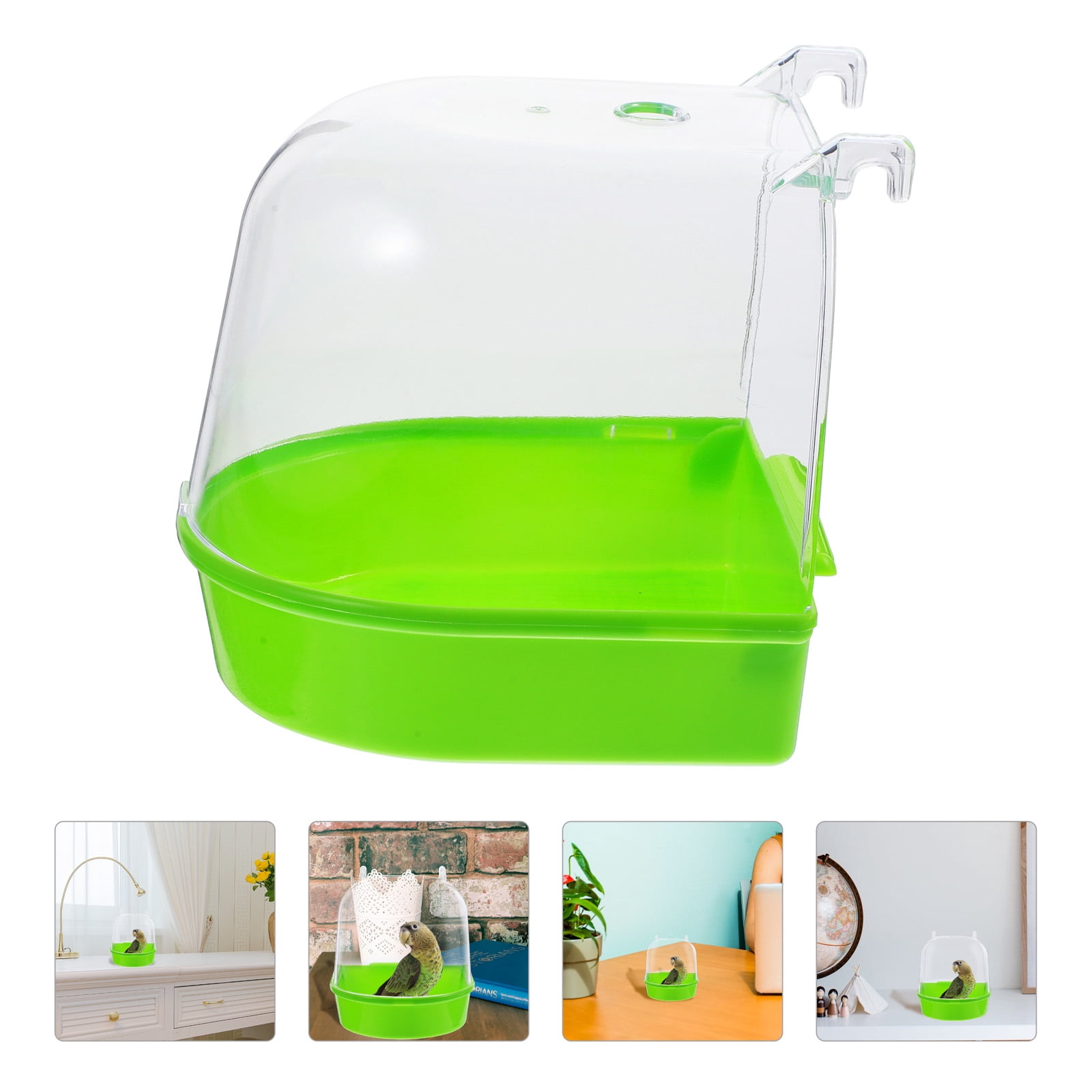 Bird Bathtub Hanging Bird Cage Birds Bathtub Durable Multi Portative ...