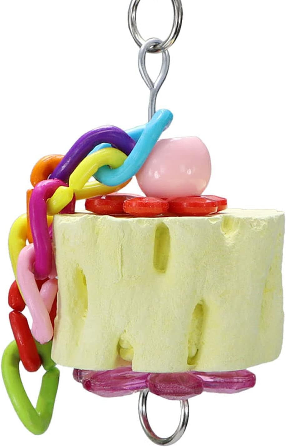 Bird Beak Grinding Stone Molar Mineral Block Toy Bird Cage Accessories ...