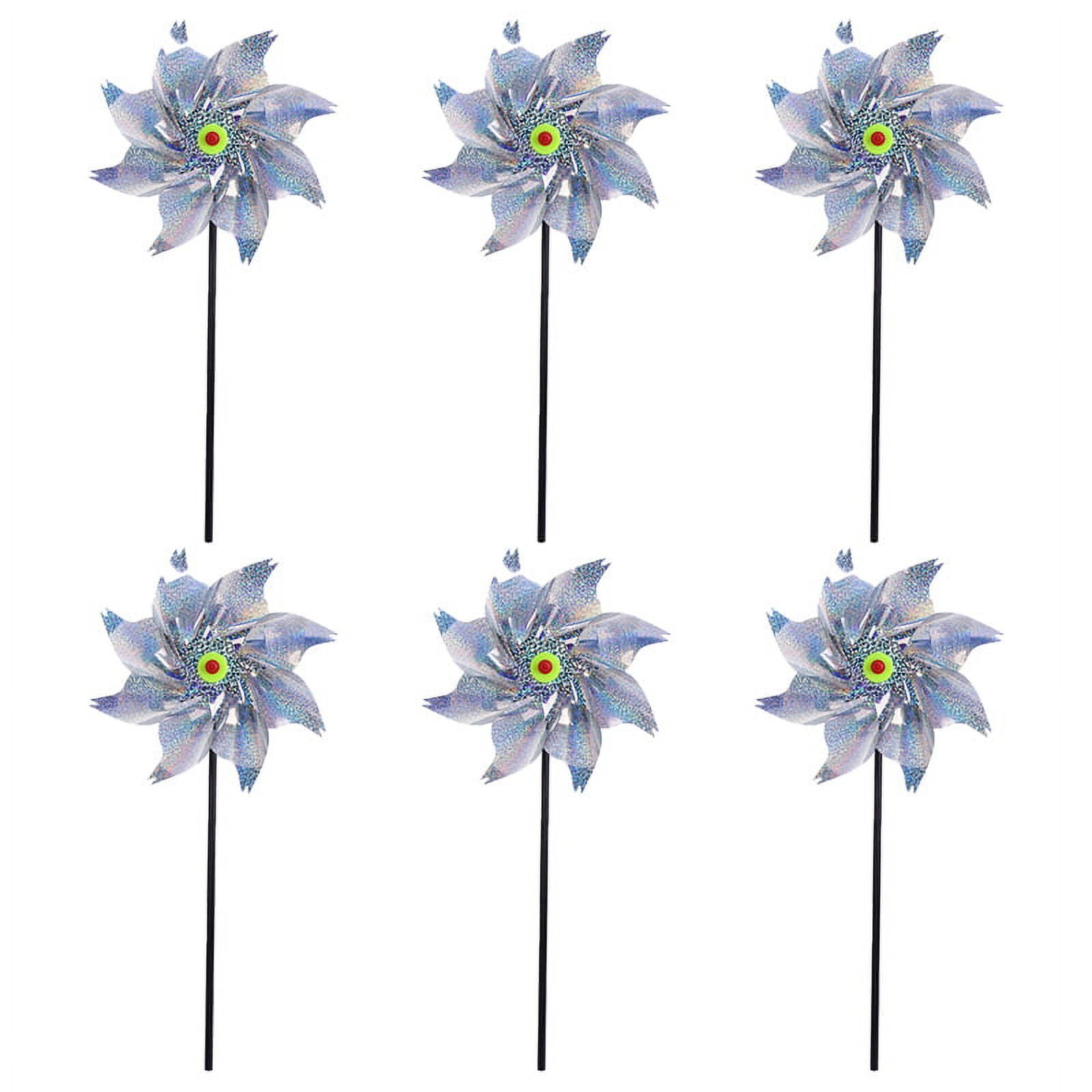 Bird Blinder Repellent Pinwheels Keep Birds Away Reflective Pinwheels ...